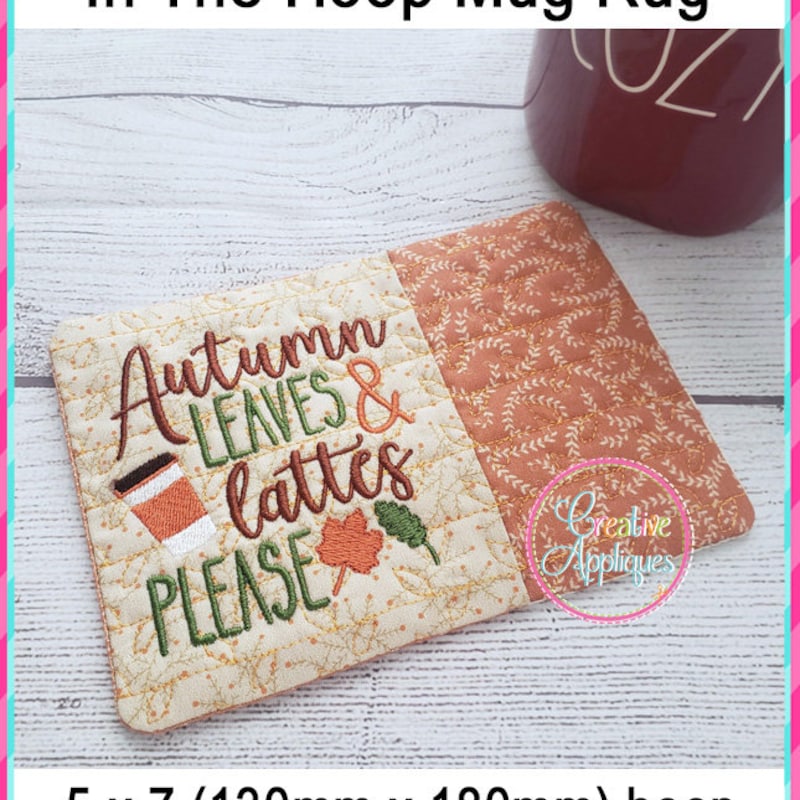 Fall Mug Rug - Etsy