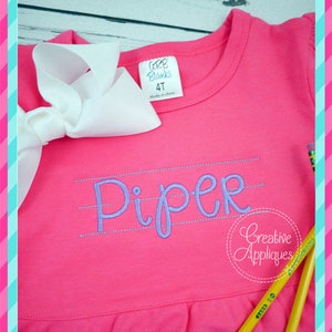 Notebook Lines Embroidery Digital Machine Embroidery Applique Design 10 ...