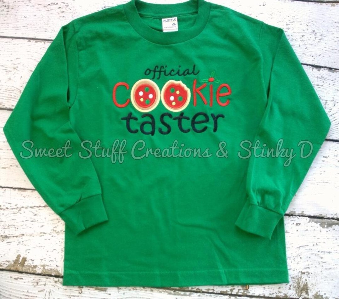 Boy Cookie Taster Applique Machine Embroidery Design, Machine Applique ...