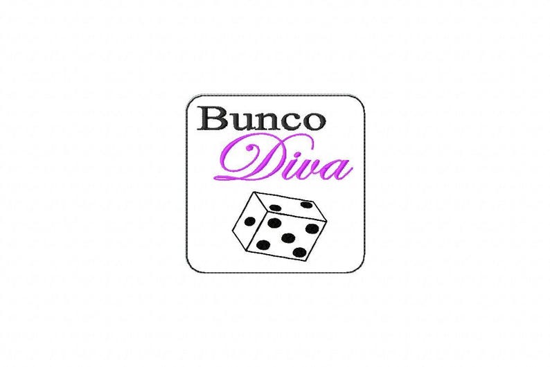 Bunco Coaster in the Hoop Machine Embroidery Design, in the Hoop ...