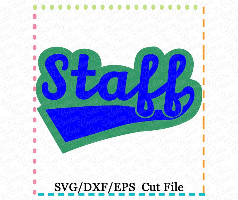 Staff Svg Cut File, Staff Cut File, Staff Svg, School Svg Cut File - Etsy