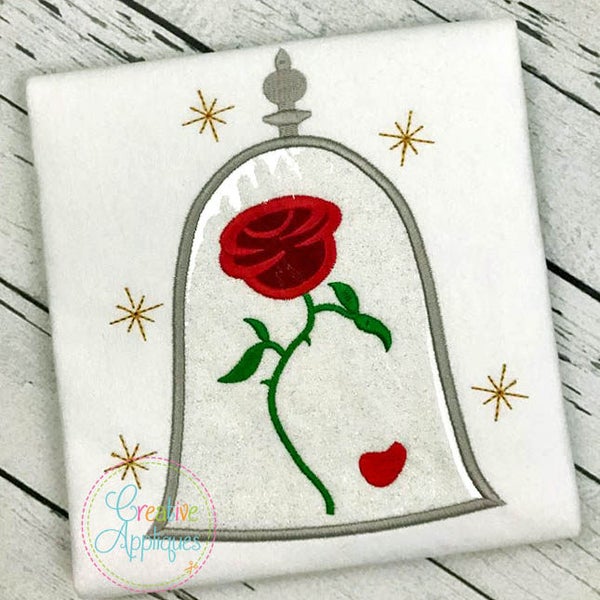 Rose Applique - Etsy