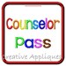 Counselor School Pass ITH (in the Hoop) Digital Machine Embroidery ...