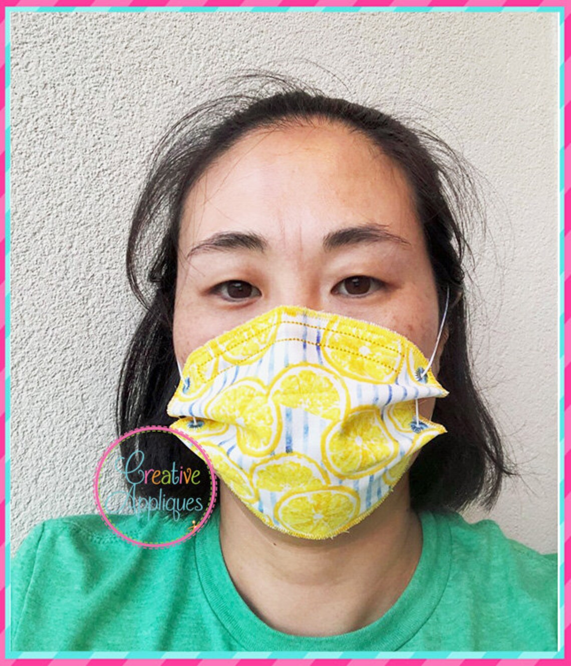 5 SIZES in the Hoop Face Mask Digital Machine Embroidery - Etsy