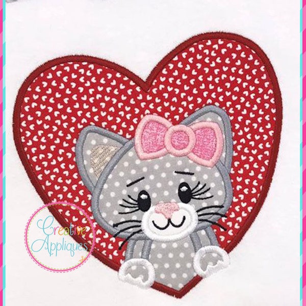 Cat Applique - Etsy