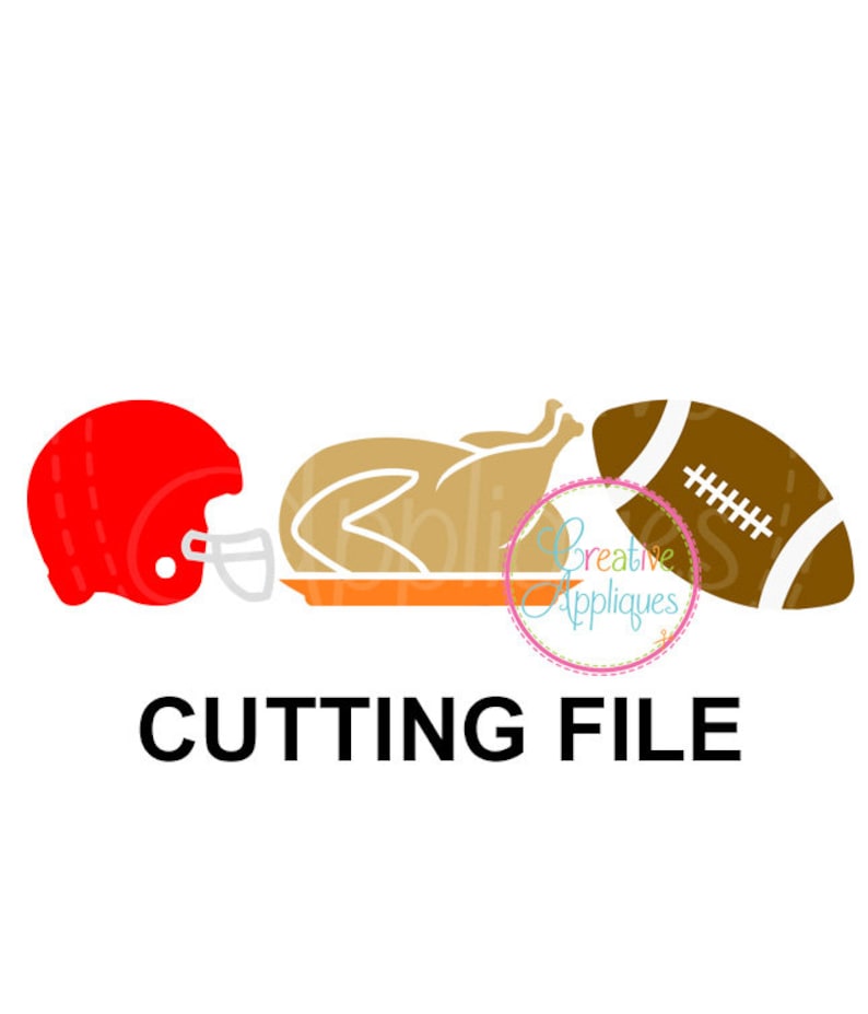 EXCLUSIVE Helmet Turkey Football SVG Helmet Cut File Turkey | Etsy