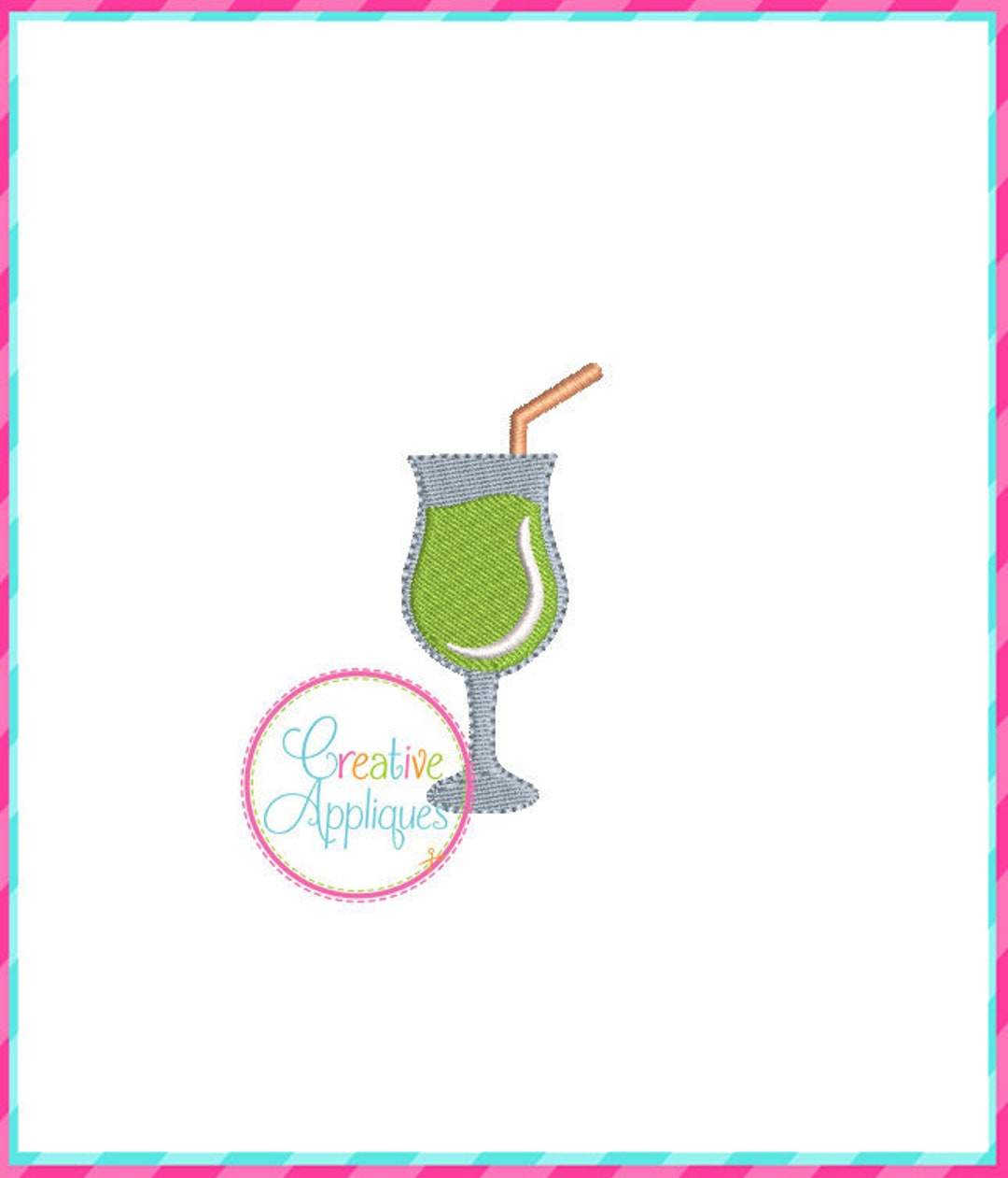 Miniature Drink Machine Embroidery Digital Design 3 Sizes, Drink ...