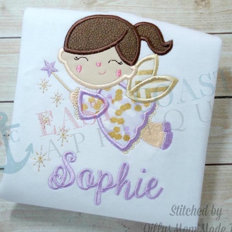 Fairy Applique - Etsy UK