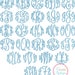 5 Sizes 3 Letter Master Circle Embroidery Monogram Alphabet - Etsy