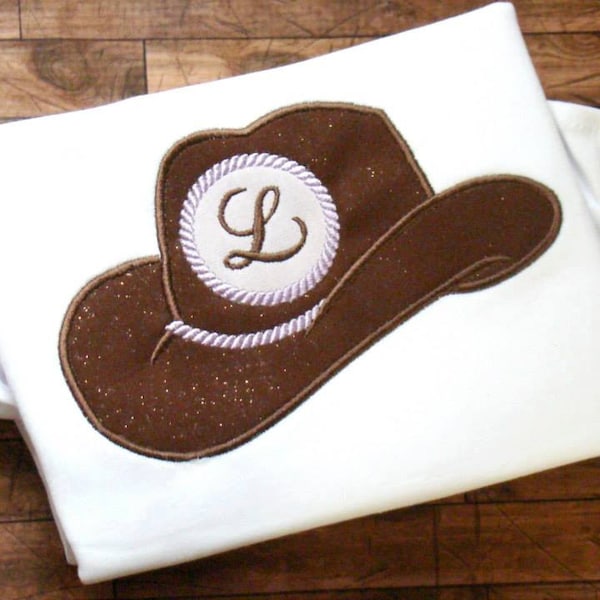 Cowboy Applique - Etsy