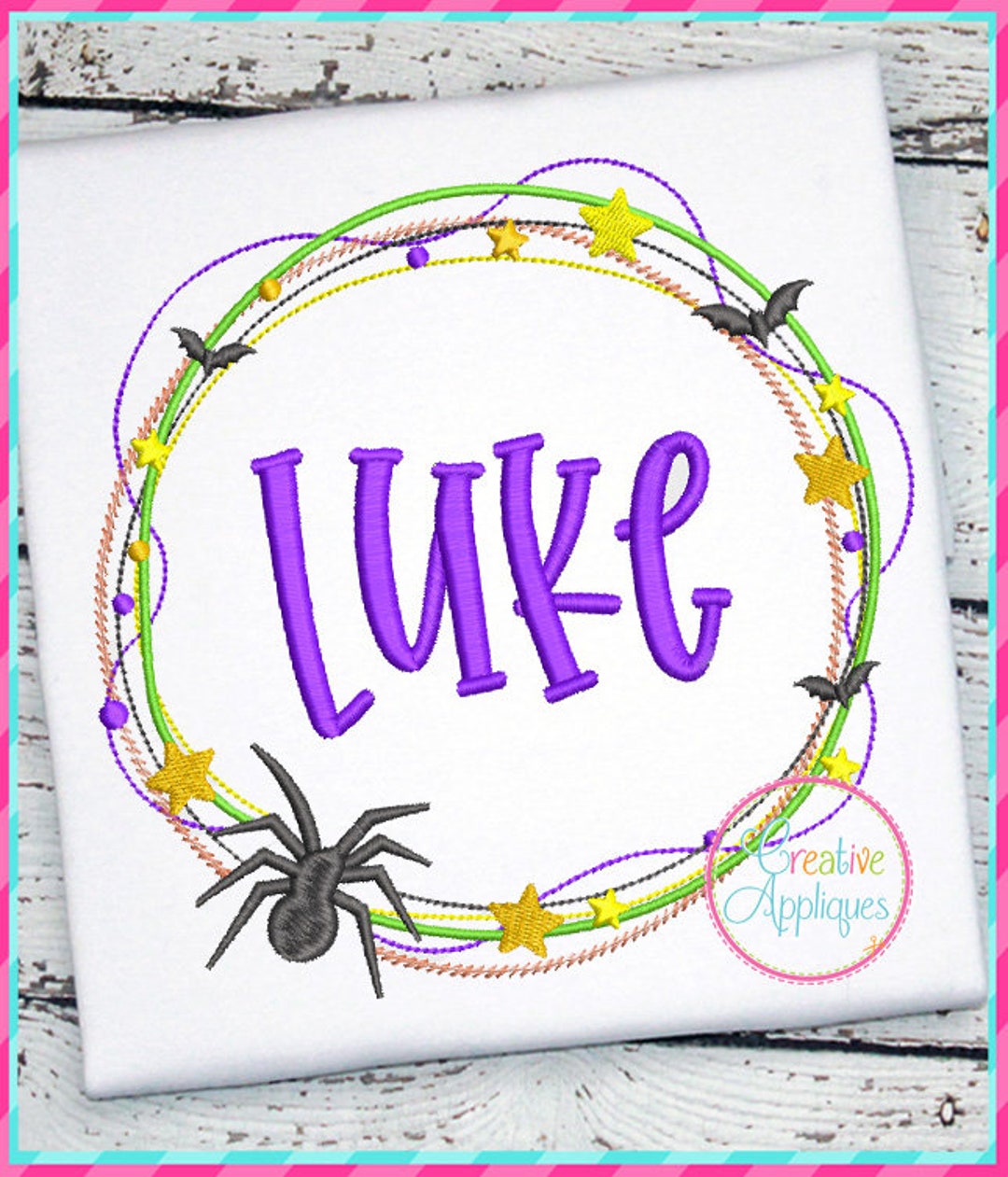 Spider Digital Machine Embroidery Applique Design 4 Sizes, Spider ...