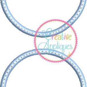 Colon Applique Digital Machine Embroidery Applique Design 12 Sizes ...