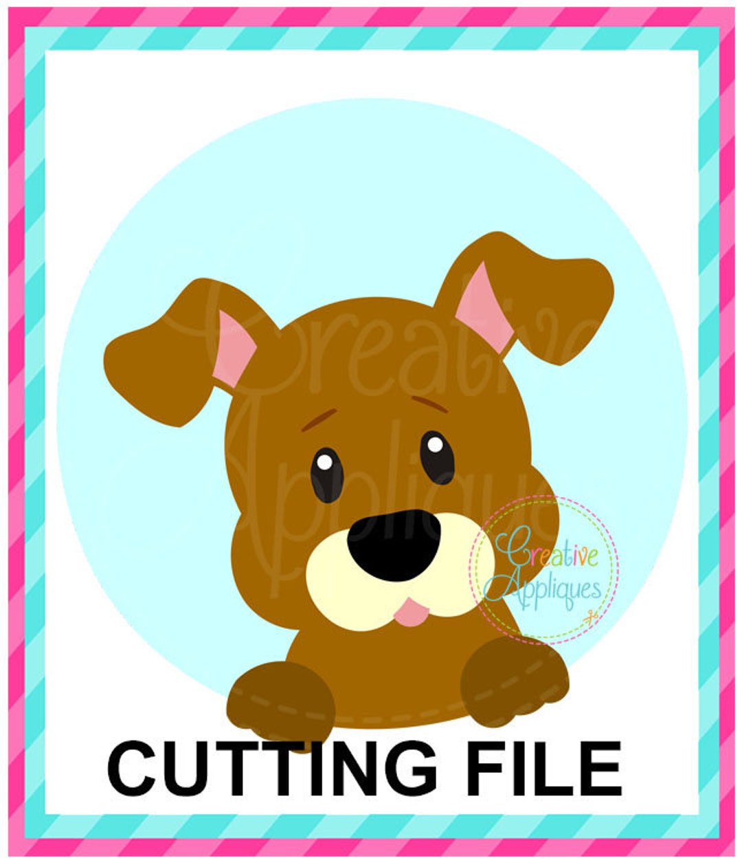 Dog SVG Cutting File, Dog Svg, Dog Cut File, Puppy Svg, Puppy Cut File ...