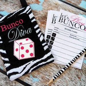 Bunco Diva Set in the Hoop Design, Machine Embroidery, Embroidery ...