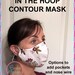 4 SIZES in the Hoop Contour Front Face Mask Digital Machine Embroidery ...