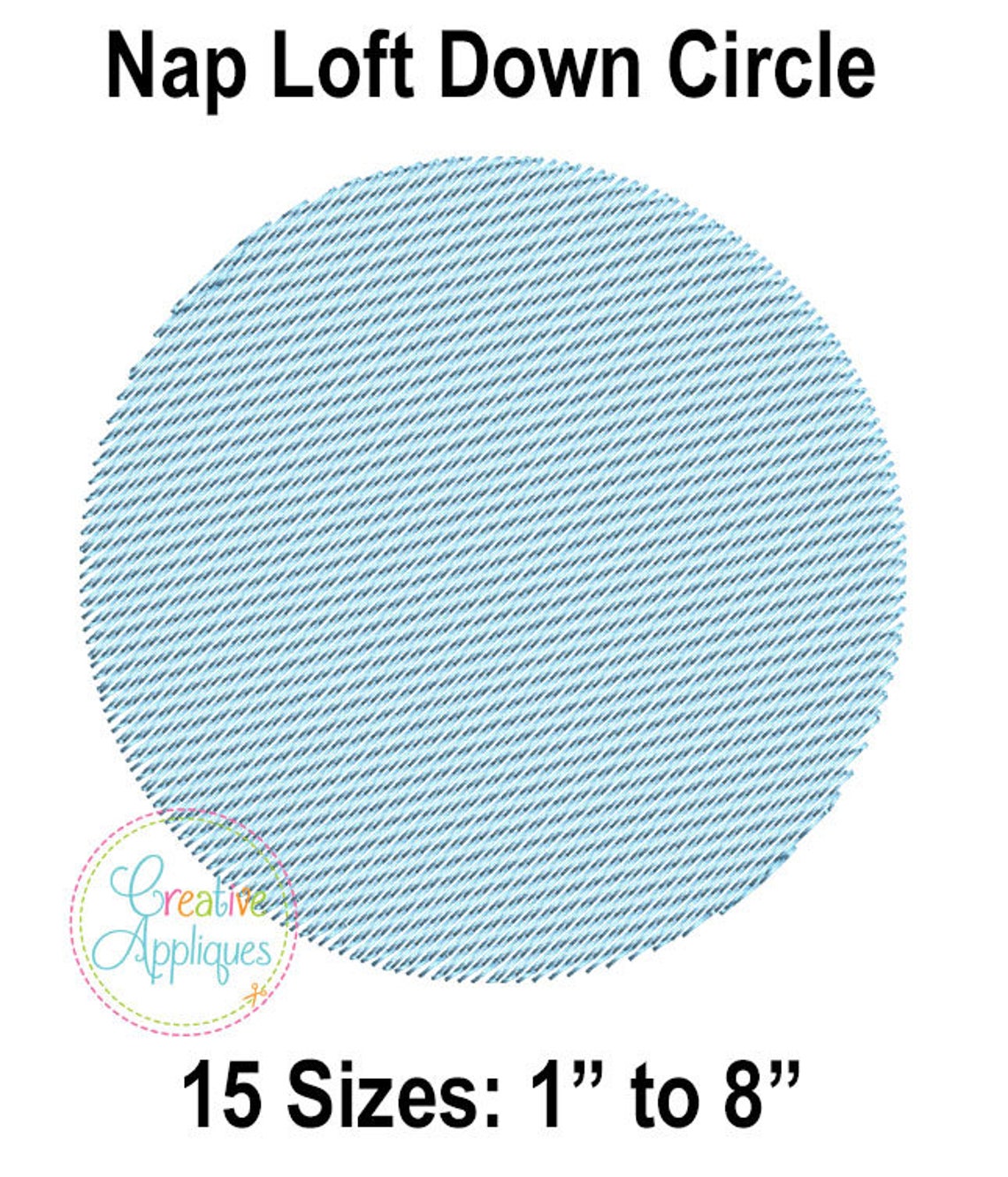 Nap Loft Pile Down Monogram Frame Digital Machine Embroidery Design 15 ...