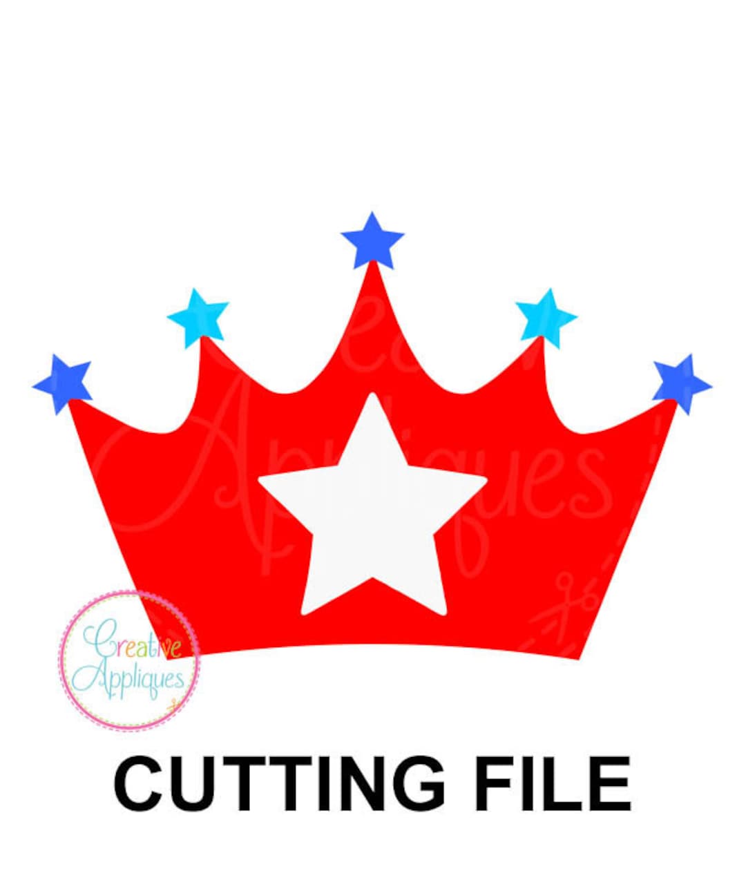 Patriotic Crown Svg Cutting File, Crown Cut File, Princess Svg ...