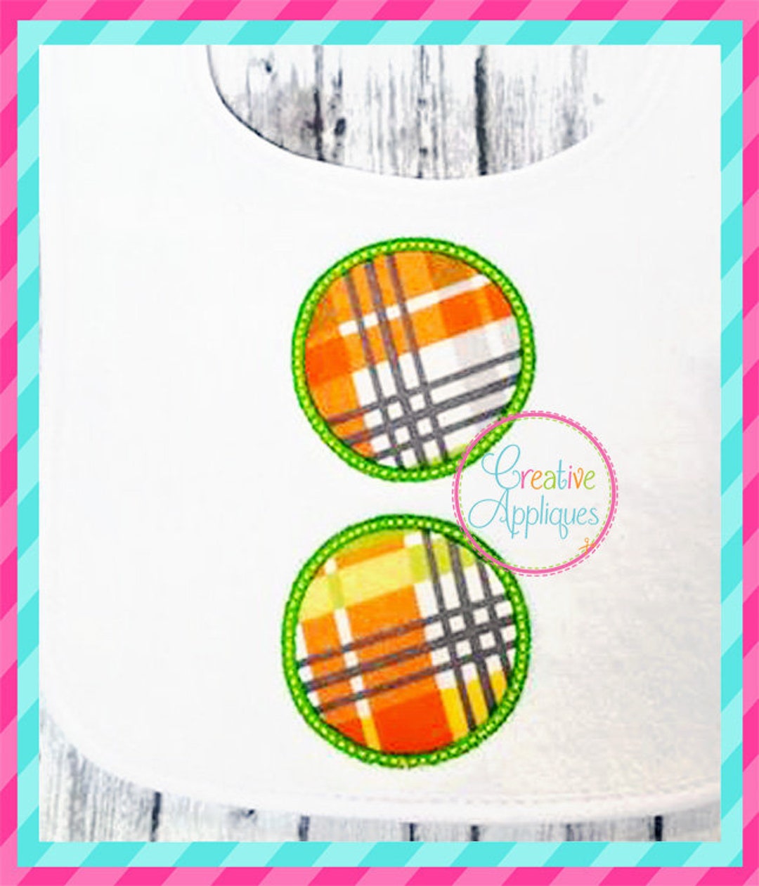 Colon Applique Digital Machine Embroidery Applique Design 12 Sizes ...