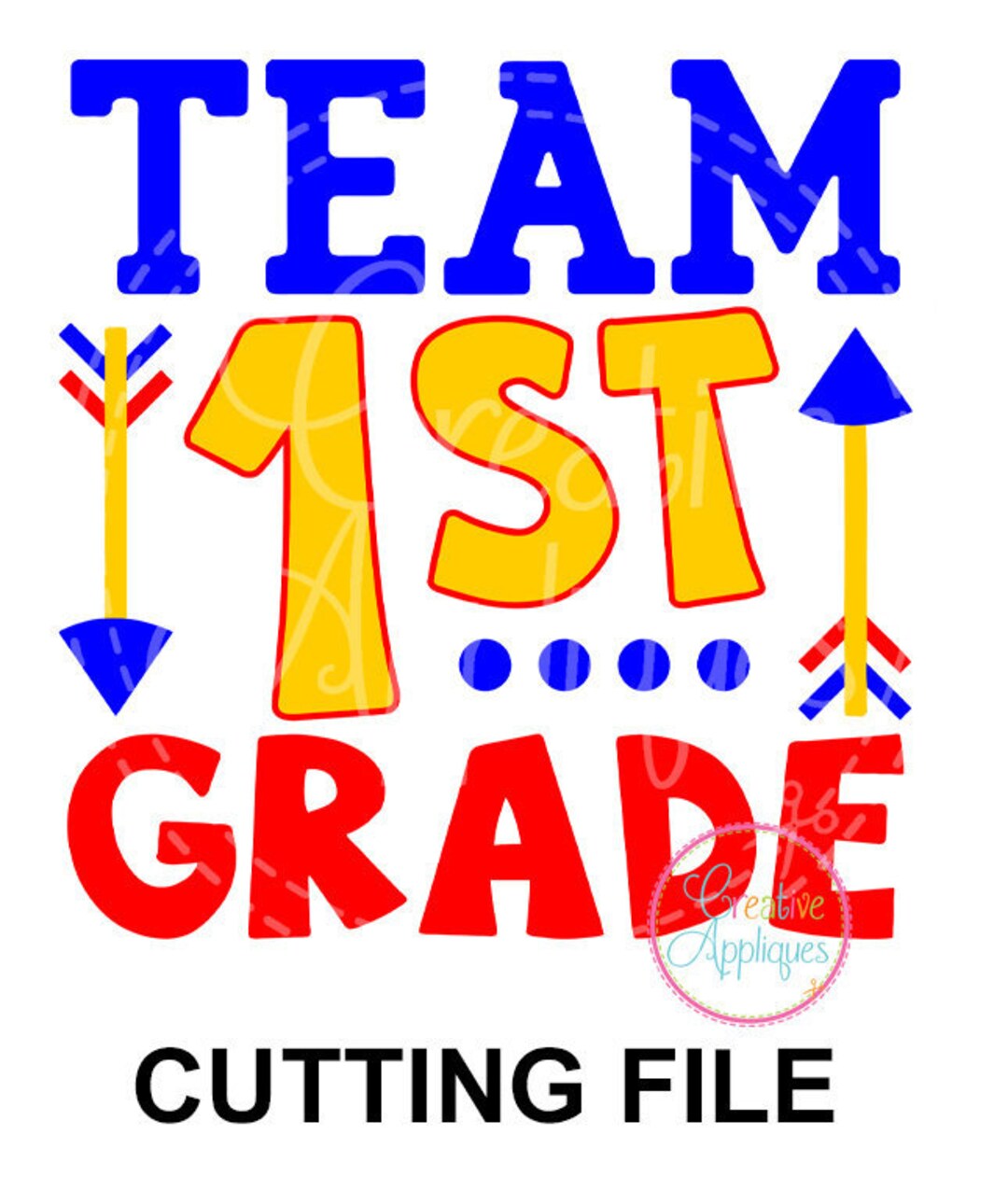 Team 1st Grade Svg Cutting File, Team 1st Grade Svg Cut File, Team 1st ...