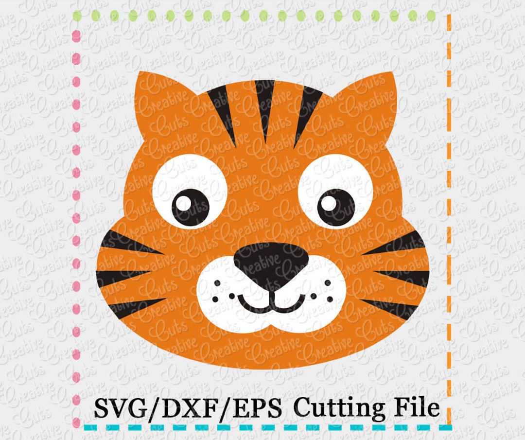 EXCLUSIVE SVG Eps DXF Cutting File Tiger Svg, Mascot Svg, Tiger Svg ...