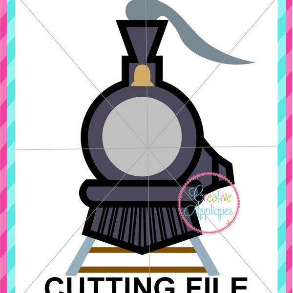 Train Monogram Svg - Etsy