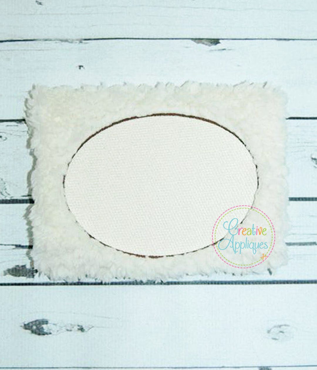 Embossed Oval Monogram Frame Digital Machine Embroidery Design 17 Sizes ...