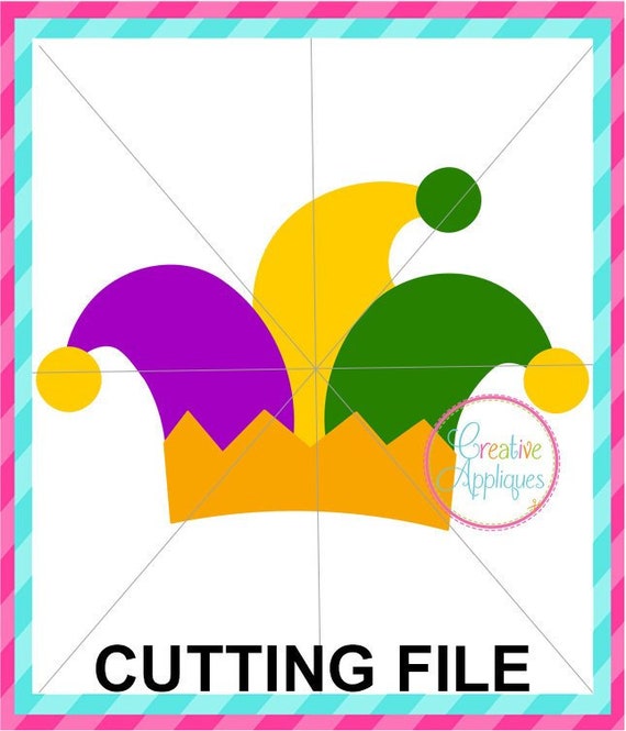 SVG Mardi Gras Hat SVG Cutting File Mardi Gras Cut File Hat - Etsy