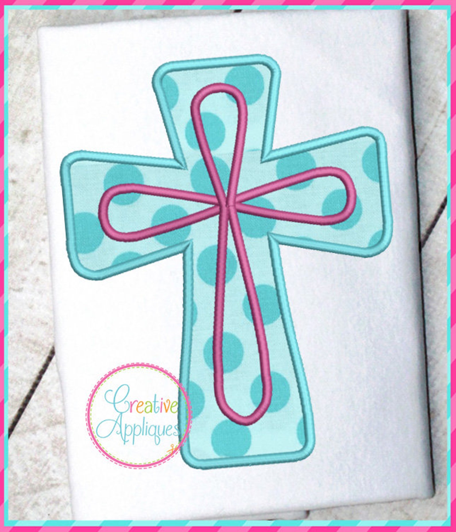 11 Sizes! Cross Machine Embroidery Applique Design, Cross Applique ...