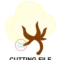 Cotton SVG File, Cotton Ball Svg, Cotton Branch Svg, Cotton Clipart ...