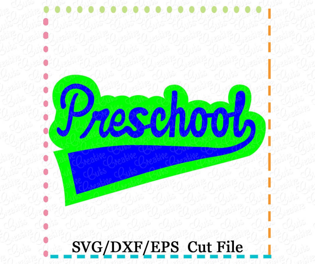 Preschool Svg Cut File, Preschool Cut File, Preschool Svg, School Svg ...
