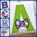 Bow Tie Alphabet Letter Set A-Z Applique Machine Embroidery Design 3 ...