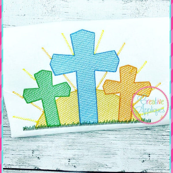 Three Crosses Design - Etsy