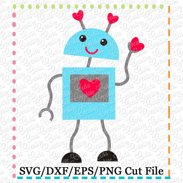 Valentine Robot - Etsy