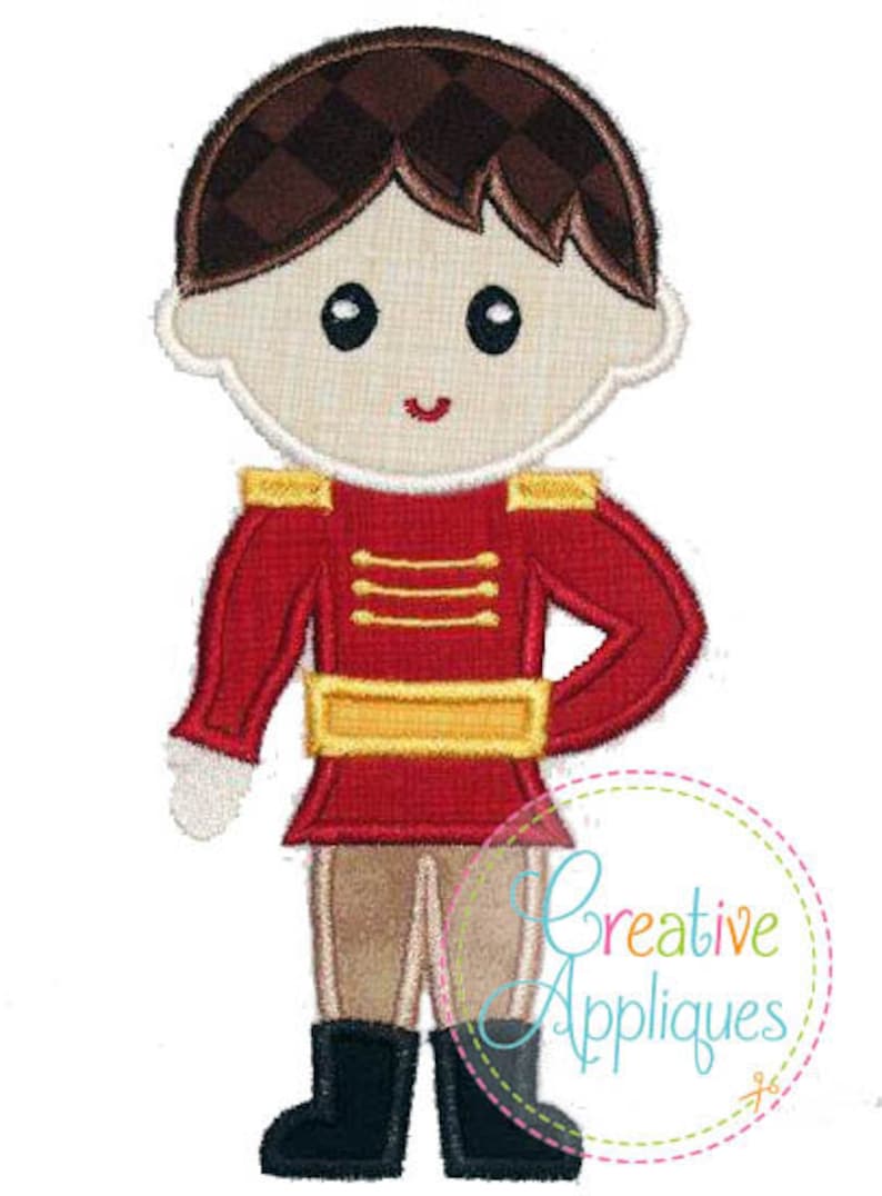 EXCLUSIVE Nutcracker Set Digital Machine Embroidery Applique Design 6 ...