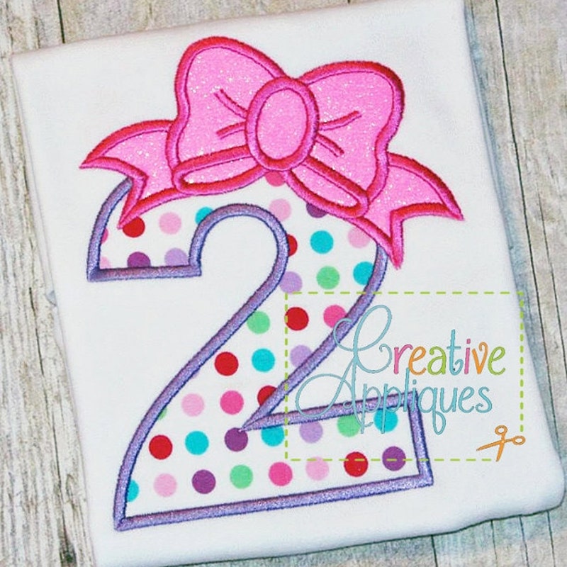 Birthday Applique - Etsy