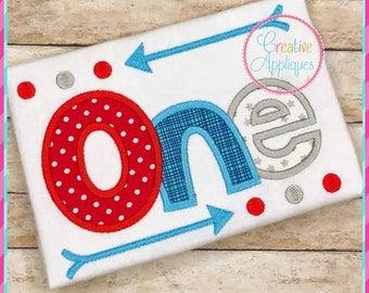 1st Birthday Embroidery Design | Etsy