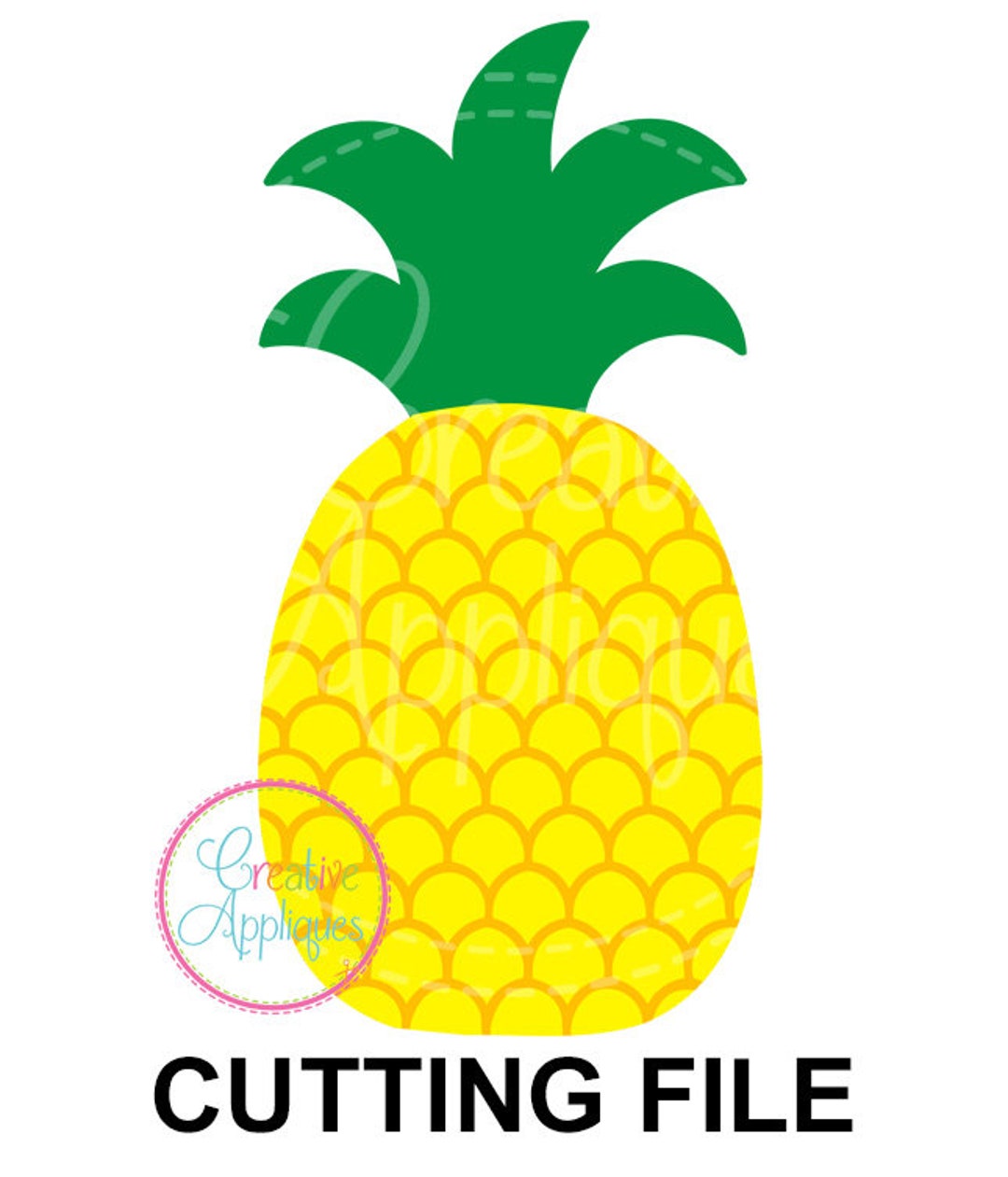 EXCLUSIVE SVG Eps DXF Pineapple Svg, Pineapplecut File, Pineapple Cut ...