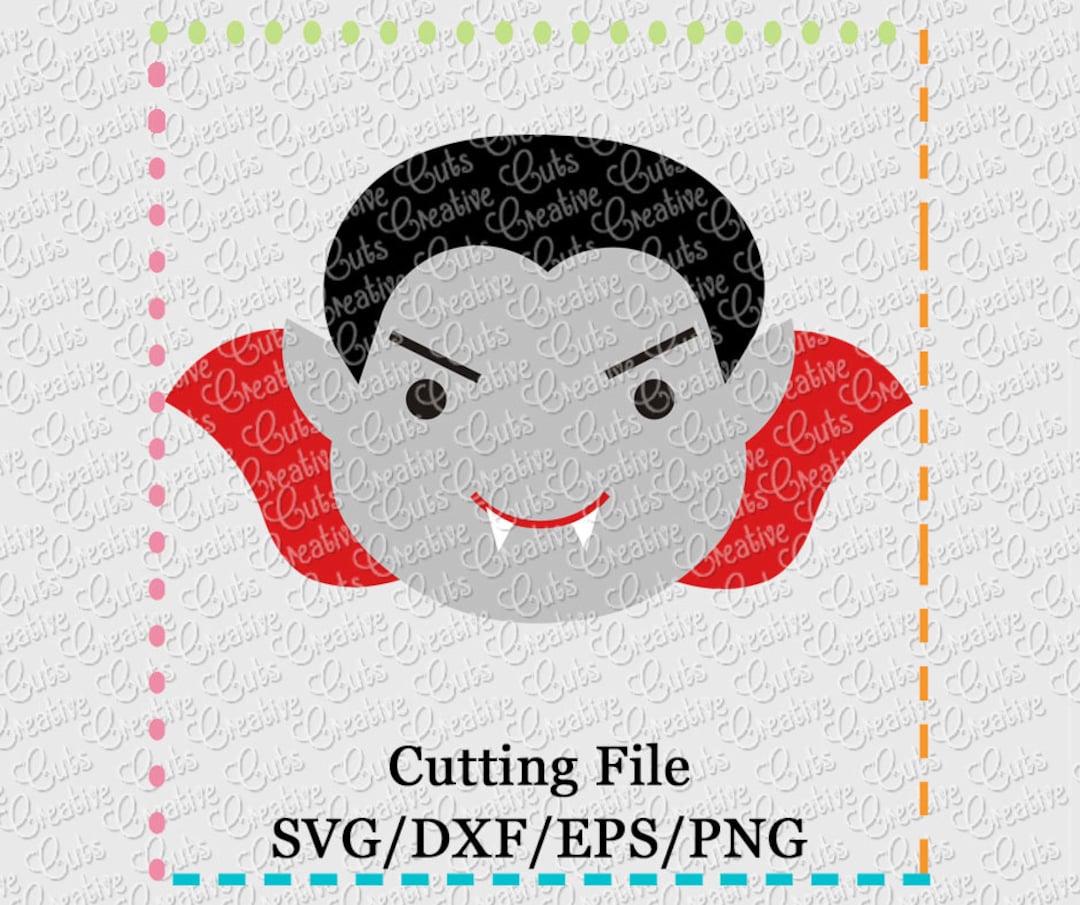 EXCLUSIVE SVG Eps DXF Cutting File Dracula Svg, Vampire Svg, Dracula ...