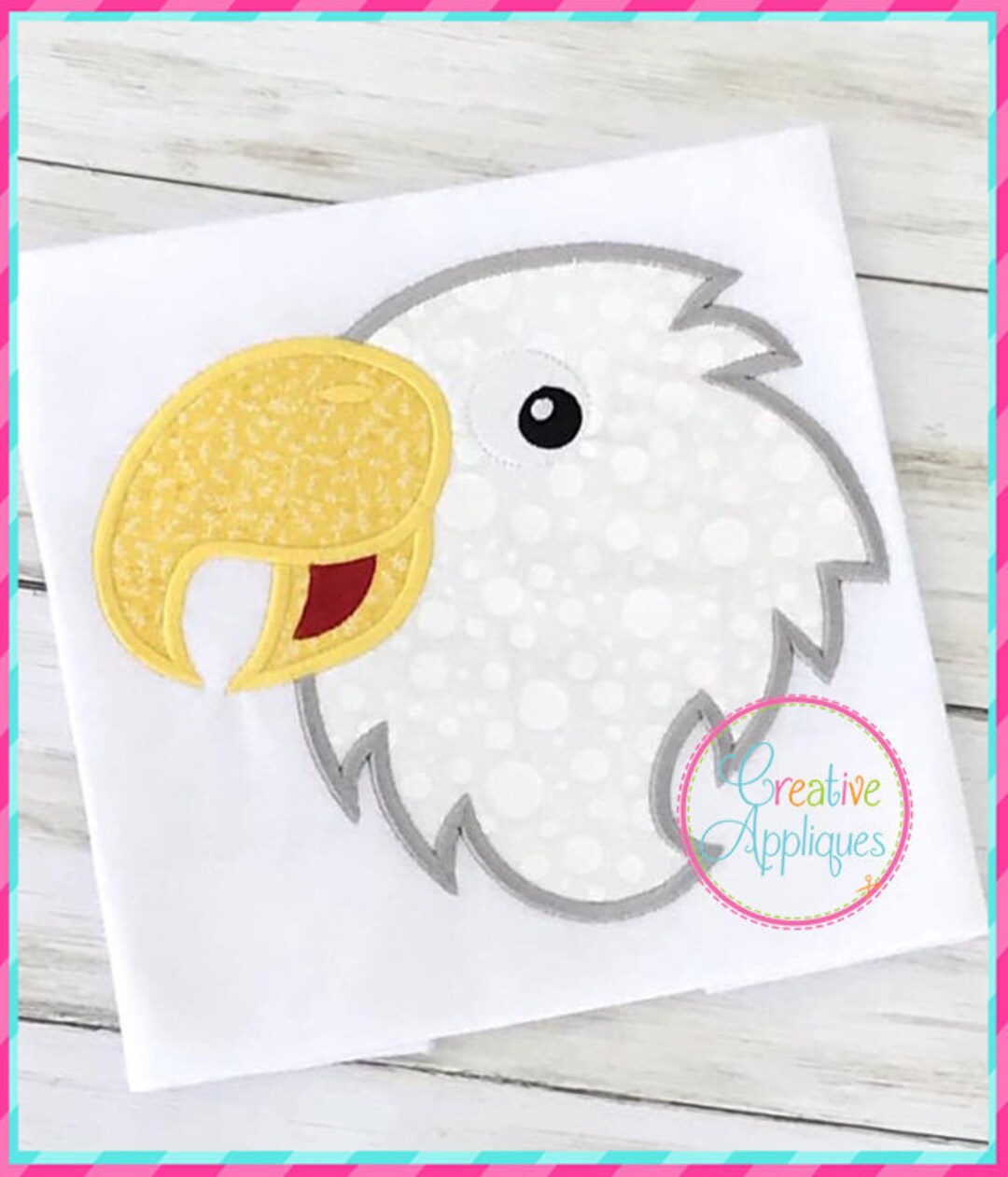 Eagle Applique Digital Machine Embroidery Design 4 Sizes, Eagle ...