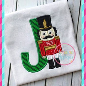 EXCLUSIVE Nutcracker Alphabet Digital Machine Embroidery Applique Design 5 Sizes, Nutcracker ...