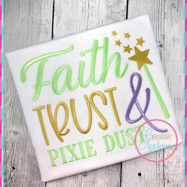 Faith Trust and Pixie Dust - Etsy