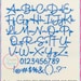 9 Sizes Autograph Embroidery Alphabet Font Digital Machine Embroidery ...