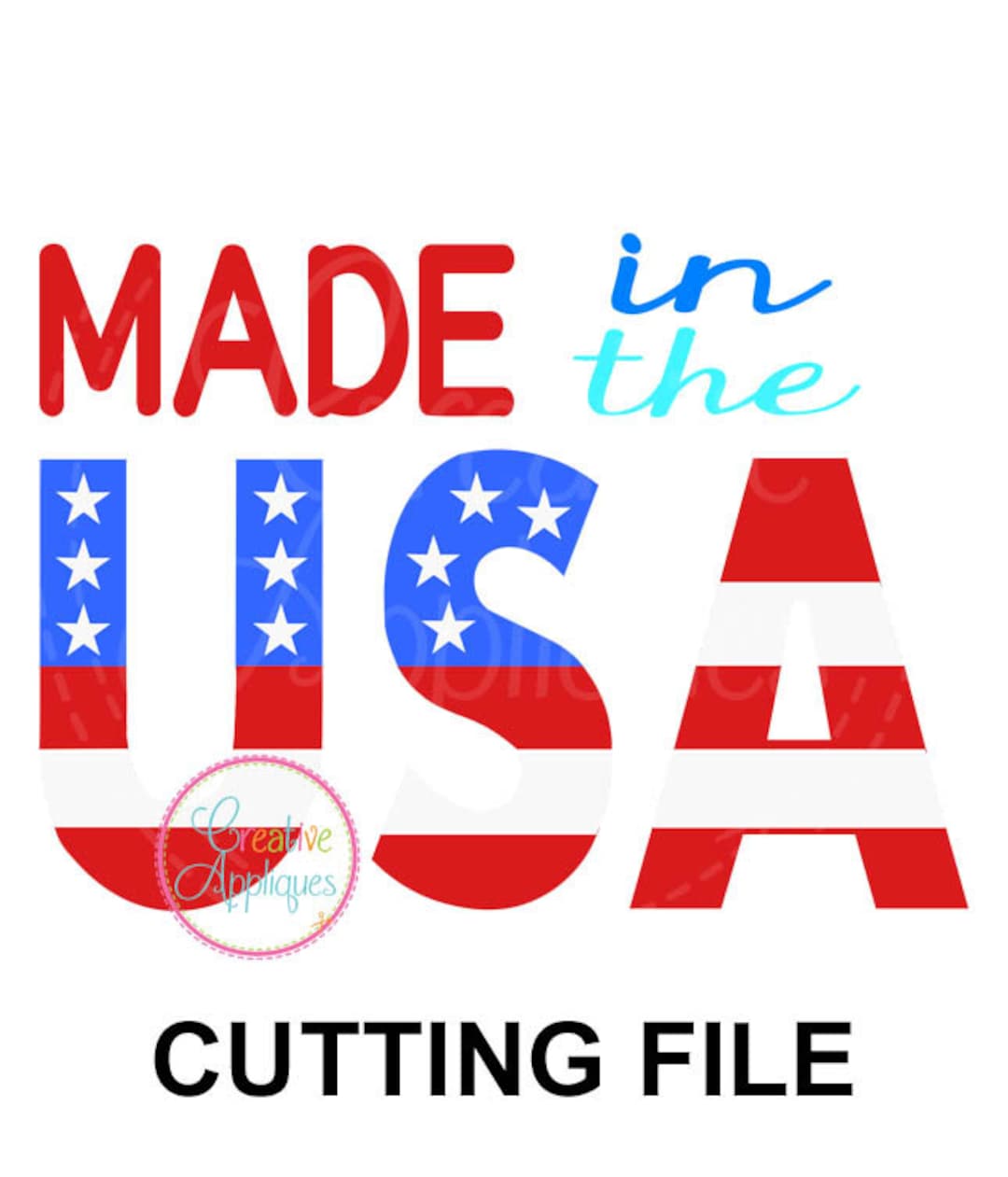 Made in the USA Flag Svg Cutting File, USA Flag Cut File Svg, Patriotic ...