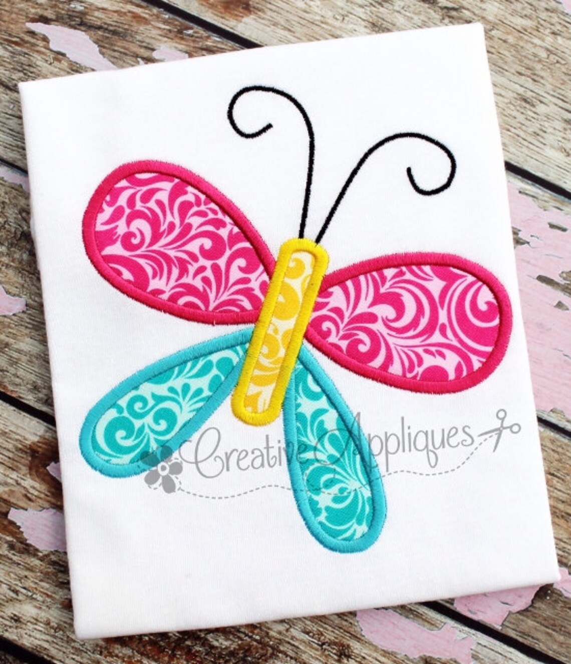Butterfly Digital Machine Embroidery Applique Design 4 Sizes, Butterfly ...