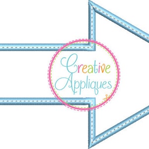 Arrow Applique Digital Machine Embroidery Applique Design 11 Sizes ...