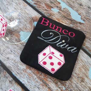 Bunco Diva Set in the Hoop Design, Machine Embroidery, Embroidery ...