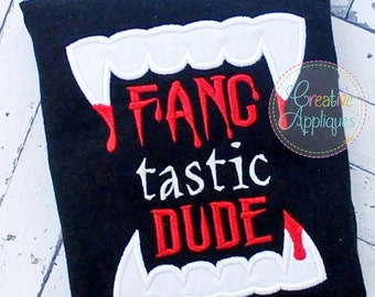 Vampire Teeth Embroidery - Etsy