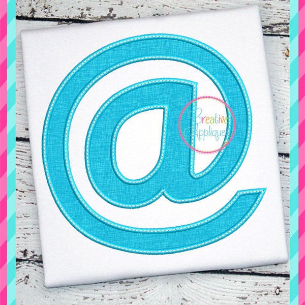 Symbol Applique - Etsy