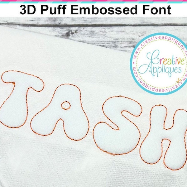 3d Puff Embroidery - Etsy