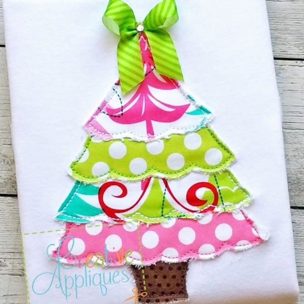 Crazy Christmas Tree Pattern - Etsy